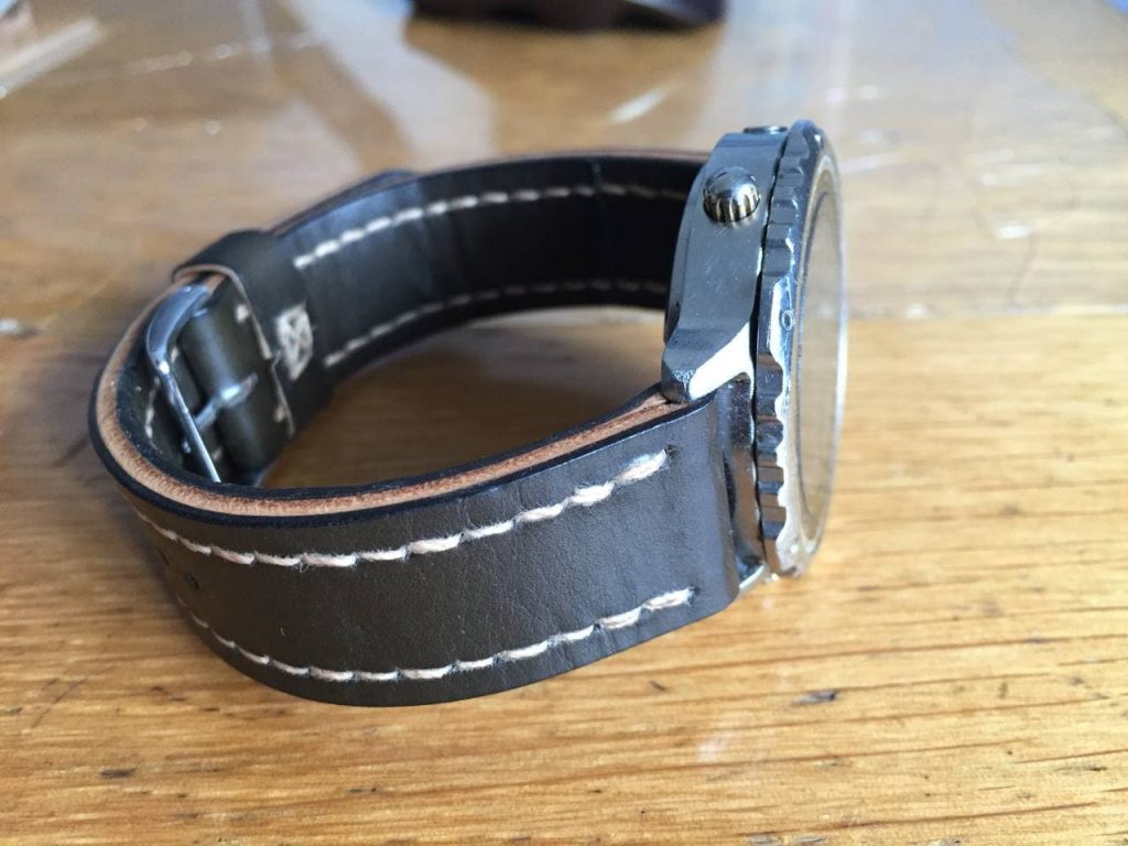 Latest project – layered watch strap – Sailors Handmade